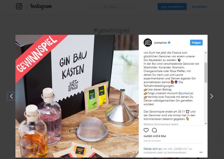 Gewinnspiel auf Instagram: So geht es richtig! | clicks digital